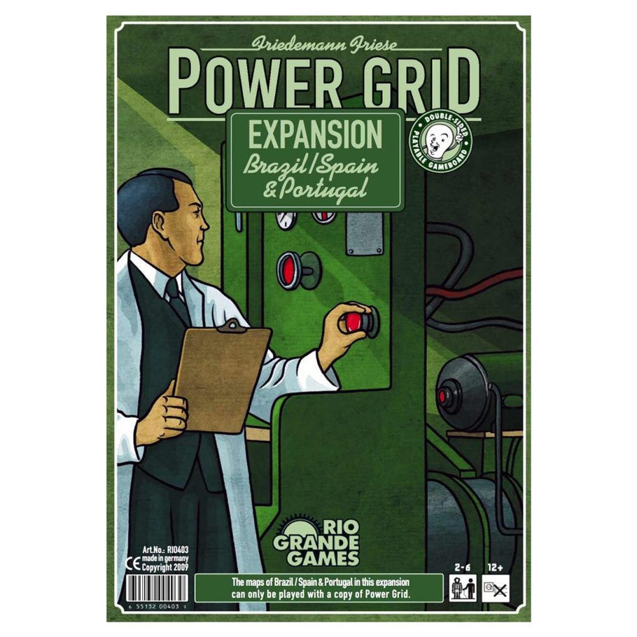 Power Grid: Brazil/Spain & Portugal Map Expansion